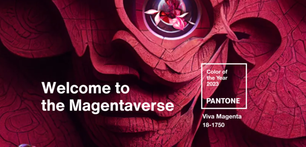 팬톤, 2023년 올해의 색상으로 '비바 마젠타 18-1750' 선정