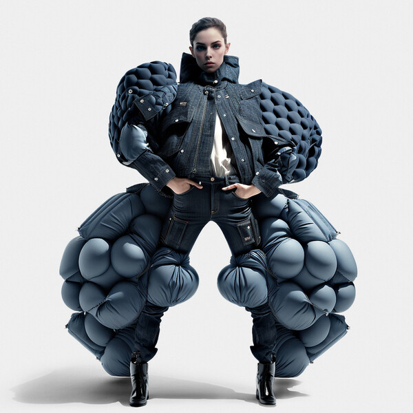 지스타 로우, 인공지능 기술로 탄생한 데님 컬렉션 선보여