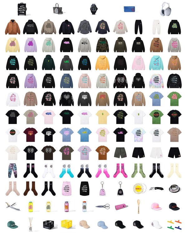 안티 소셜 소셜 클럽, 럭셔리 아이템 대거 드롭